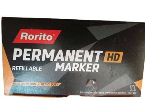 Black Fine Tip Rorito Permanent Hd Marker At Rs 30 In Chennai Id 23138510930
