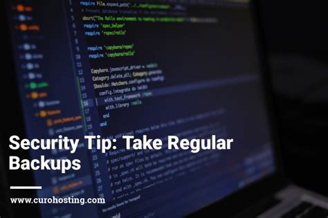 Security Tip Take Regular Wordpress Backups Curohosting Blog