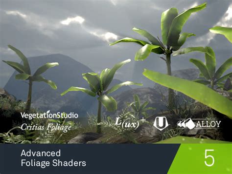 Advanced Foliage Shaders V5 시각 효과 셰이더 Unity Asset Store