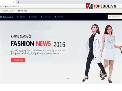 full code website bán hàng thời trang bằng php framework laravel