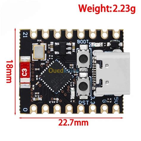 Arduino Carte De DÉveloppement Esp32 C3 Super Mini Wifi Bluetooth 5 0
