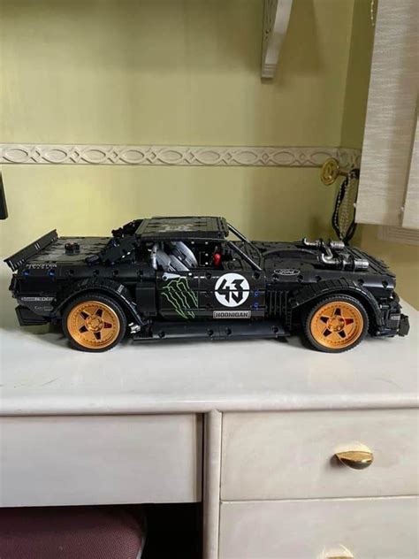 Lego Moc Ford Mustang Hoonicorn 1 8 Scale Hobbies And Toys Toys And Games On Carousell
