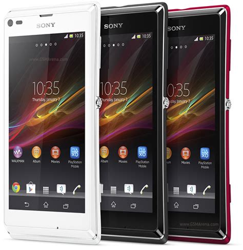 Sony Xperia L Pictures Official Photos
