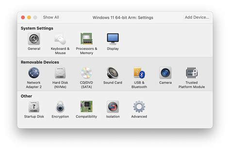 trying to share folders between windows 11 arm vm and m3 mac where is