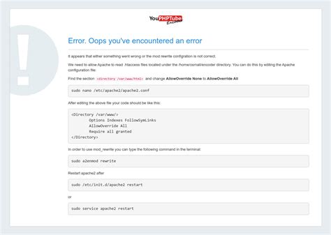 Installation Completed But Cant Go To The Main Encoder Page · Issue