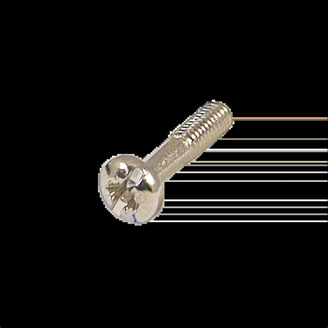 Collar Screw Cross Recessslotted M25 X 123 Mm Steel Nickel