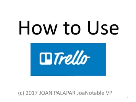 How To Use Trello Pdf How To Use Trello Pdf
