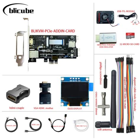 Blikvm Pcie “kvm The Ip” Raspberry Pi Cm4 Poe Csi Pikvm V3 Fixohu
