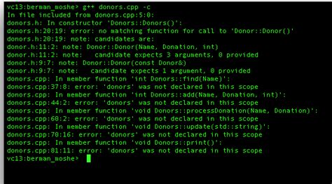 Whats Wrong With This Class C Declaration Stack Overflow