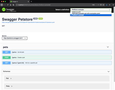 Github Huksleyswagger Explorer Run Swagger Ui Locally Against A