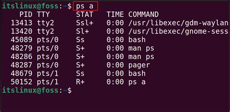 How To Use The Ps Aux Command In Linux Its Linux Foss