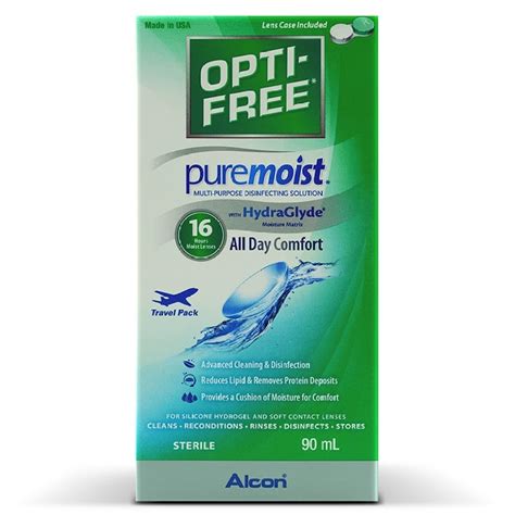 Alcon Opti Free® Puremoist® Multi Purpose Disinfecting Solution 90ml Eyes Watsons Hong Kong