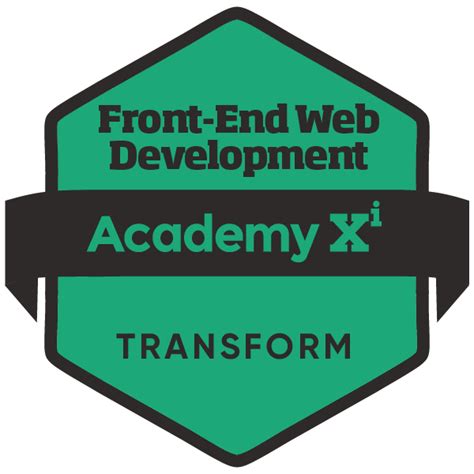 Front End Web Development Transform Credly