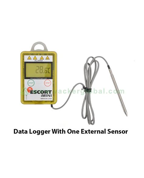 Multi Use Temperature Data Logger With One Internal And One External