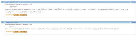 prove the statement using the epsilon delta