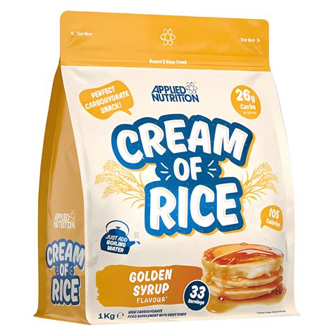 Applied Nutrition Cream Of Rice 1000g Apple Crumble 104215