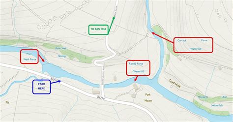 Yorkshire Waterfalls Rainby Force
