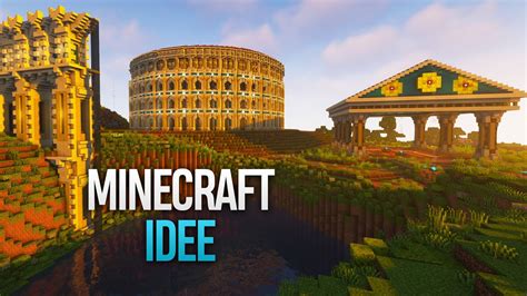 Roman Empire Aquaduct Tempel And Colosseum Timelapse Minecraft Idee