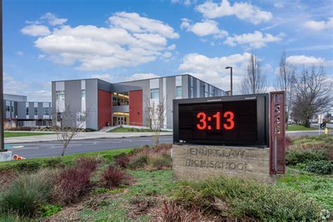 Enumclaw Senior High School In Enumclaw Wa