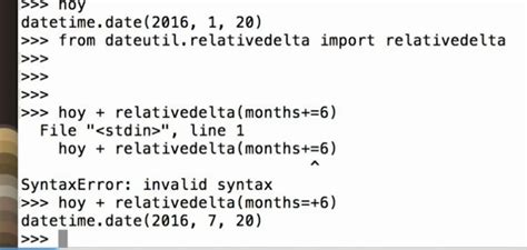Python Error Con Fechas En Python