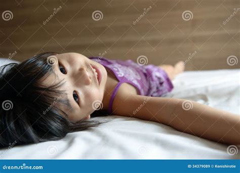 Laying On Bed