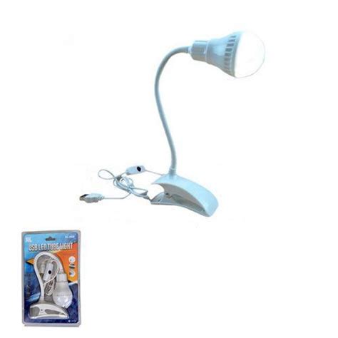 Luminária Led Articulada Com Garra E Entrada Usb Home Presentes