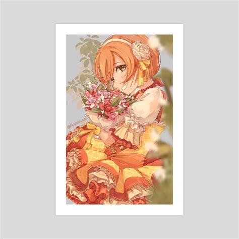 Flower Bouquet An Art Print By Fregie Freggles Inprnt