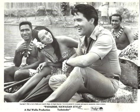 Elvis And Irene Tsu Paradise Hawaiian Style 1965 Elvis Presley