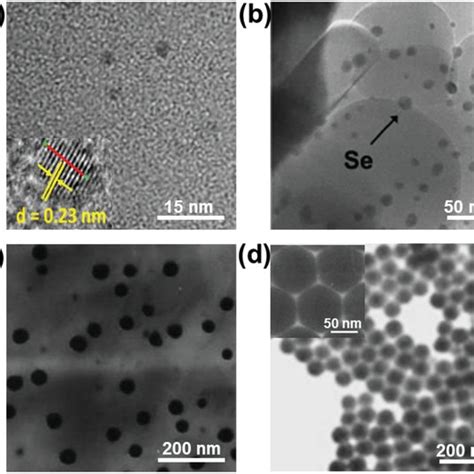 Schematic Illustration Of The Morphology Control Of Se Nanostructures