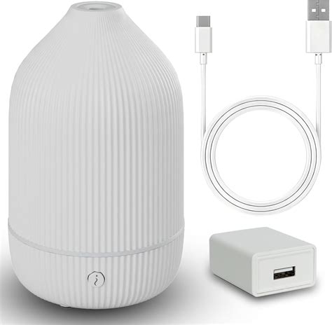 Soicare Small Essential Oil Diffuser 100ml Mini Aromatherapy With Usb Cable And Adapter 7 Color