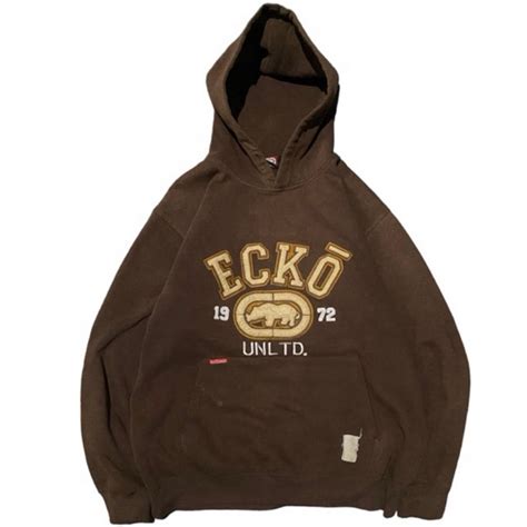 Jual Hoodie Ecko Unltd Vintage Second Original Travis Brown Shopee