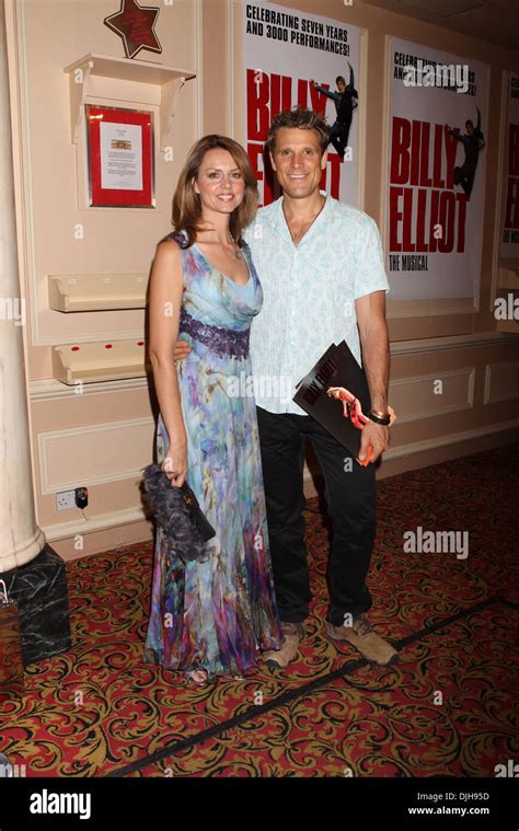 Beverly Turner James Cracknell Billy Elliot Musical Celebrates Their 7th Anniversary And Their