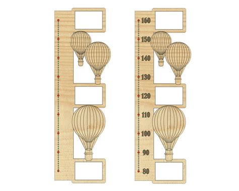 Stadiometer Svg Lasercut File Balloon Svg Vector Laser Cut Vector