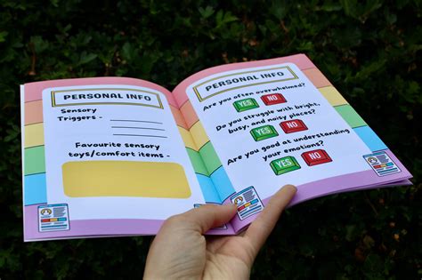 My Sensory Passport A5 Physical Copy Redbearofficial Ltd