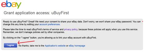Authenticating EBay Account UBuyFirst