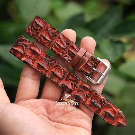 Bespoke Dark Green Stingray Leather Watch Strap Watch Bands St28