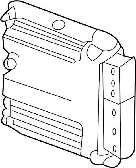 19260753 General Motors Engine Control Module Ecm Gm Parts Depot