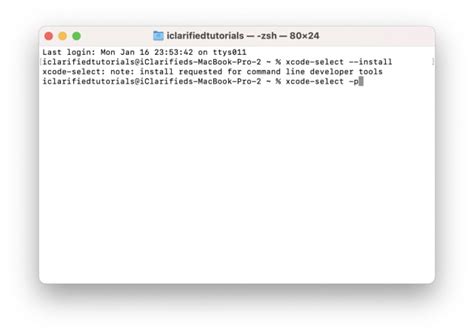 How To Install Xcode Command Line Tools Video IClarified