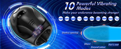 Sex Toys For Men Male Vibrator Adult Toys Male Masturbator With Lcd Display 10