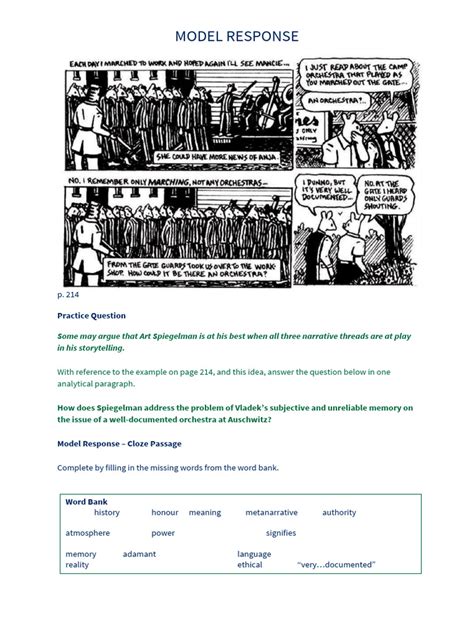 model response memory pdf