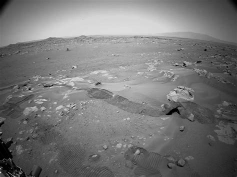 Perseverance Rover Camera View Of Long Autonomous Drive NASA Mars Exploration