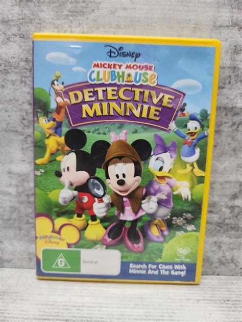 Mickey Mouse Clubhouse Detective Minnie Australia Region 4 Dvd