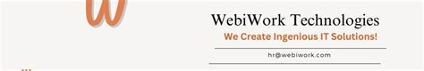 webiwork technologies pvt ltd linkedin