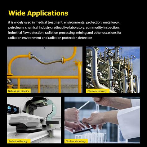 Portable Rechargeable Nuclear Radiation Detector Radiometer Gm Counter