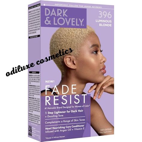 Dark And Lovely Fade Resist Permanent Hair Color Us Odiluxe