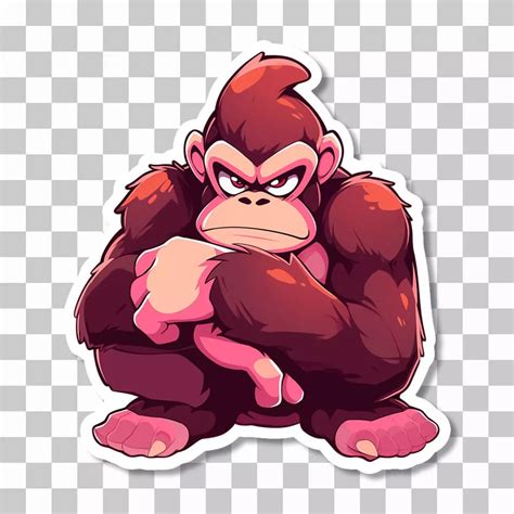 Gorilla Cartoon Wallpapers Wallpaper Cave