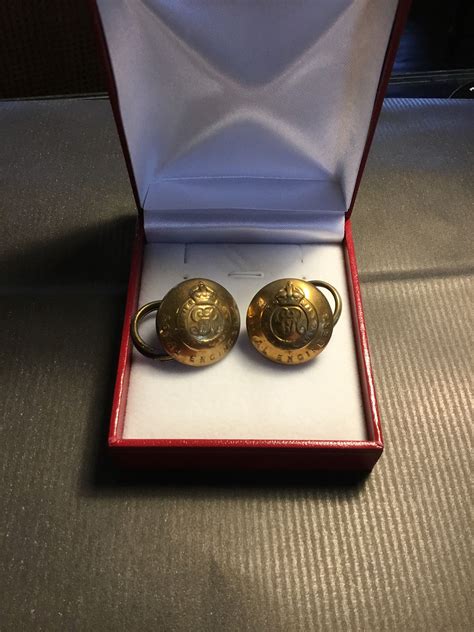 Military Royal Engineer Buttons Large Strichen Antiques