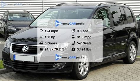 Volkswagen Touran 14 Tsi 140 Typ 1t Specs 2006 2010 Performance