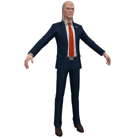 Cecil Stedman 3d Model Rigged [dl] By Carinhaqualquer On Deviantart