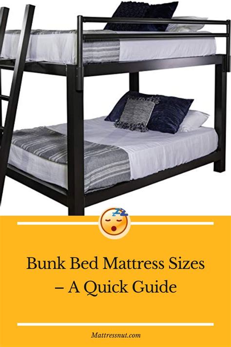 Bunk Bed Mattress Sizes Explained